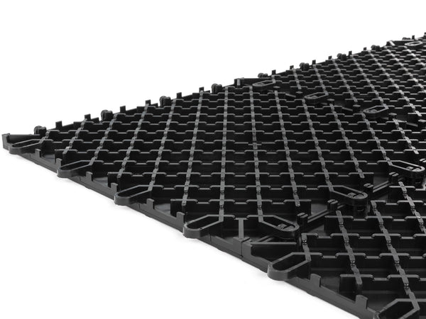 12in x 12in Diamond Plate Pattern Polypropylene Garage Flooring Tiles ...