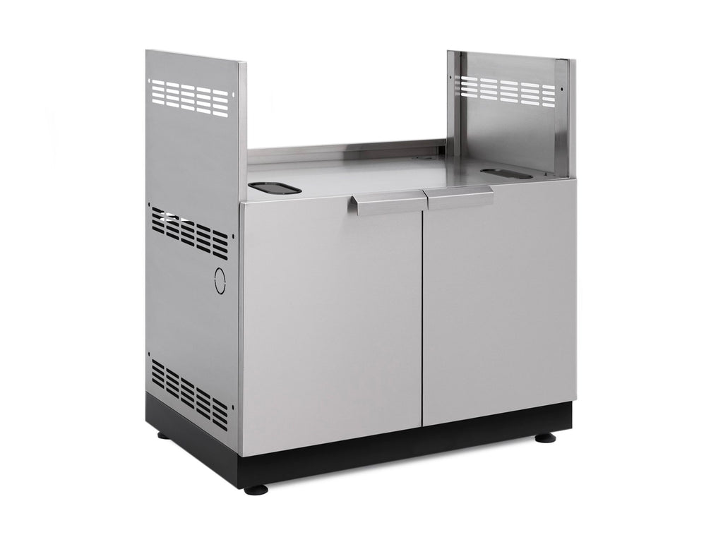 Outdoor Kitchen Classic Stainless Steel Gas Grill Cabinet - NewAge Products