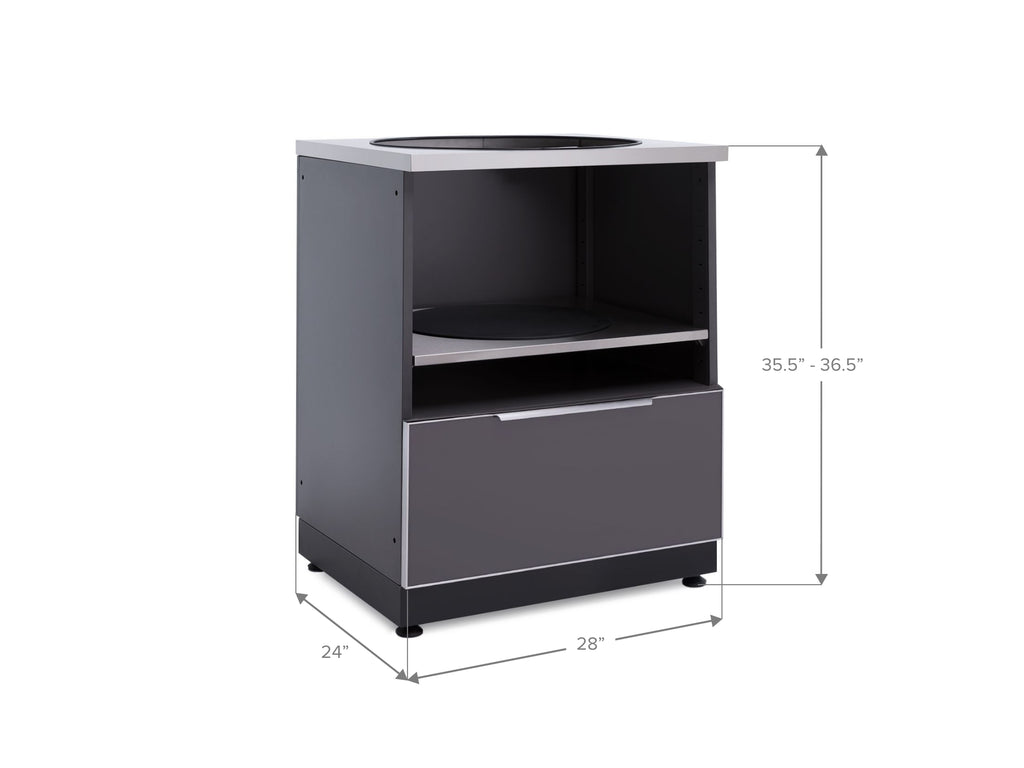 Outdoor Kitchen Aluminum Kamado Cabinet - NewAge Products
