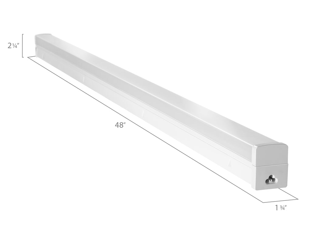 4ft Linkable LED Ceiling Light Kit (Pack of 2) - NewAge Products