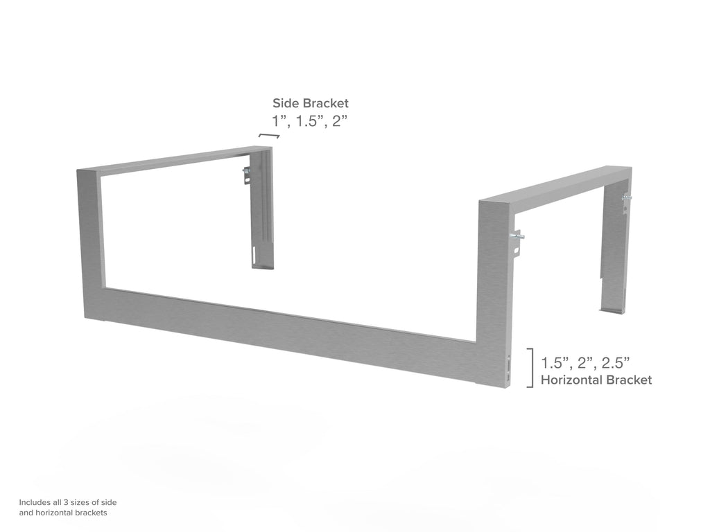 Signature Outdoor Kitchen Cabinets Insert Grill Filler Bracket Kit ...