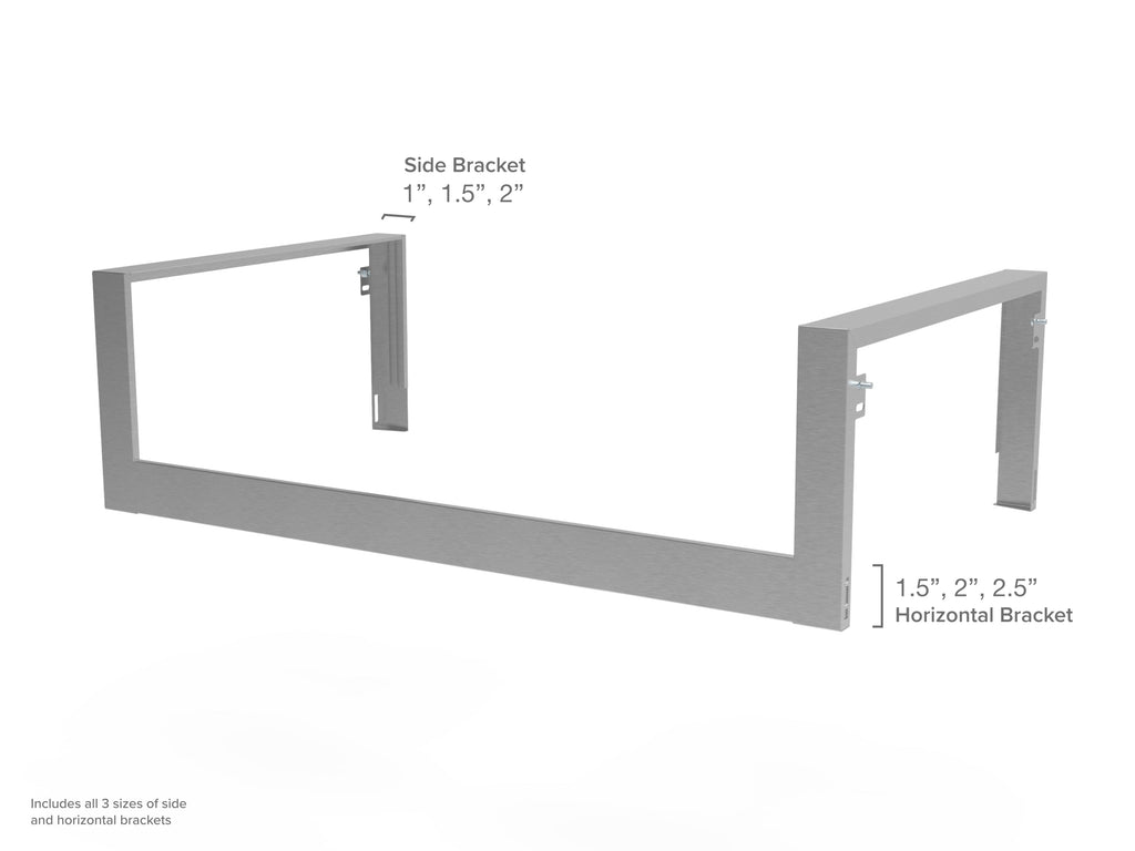 Signature Outdoor Kitchen Cabinets Insert Grill Filler Bracket Kit ...
