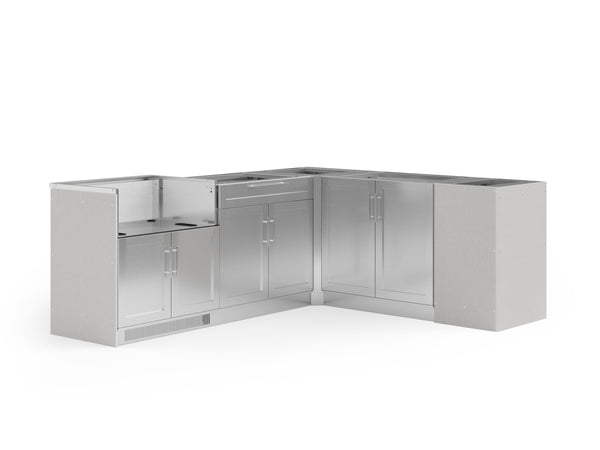 Signature Series 6PC Custom Outdoor Kitchen · 304 Stainless Steel · Sh ...
