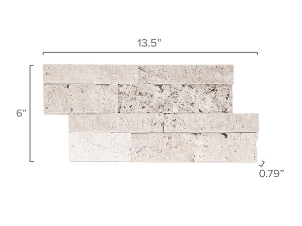 Natural Stacked Stone Panel (Pack of 6) - NewAge Products