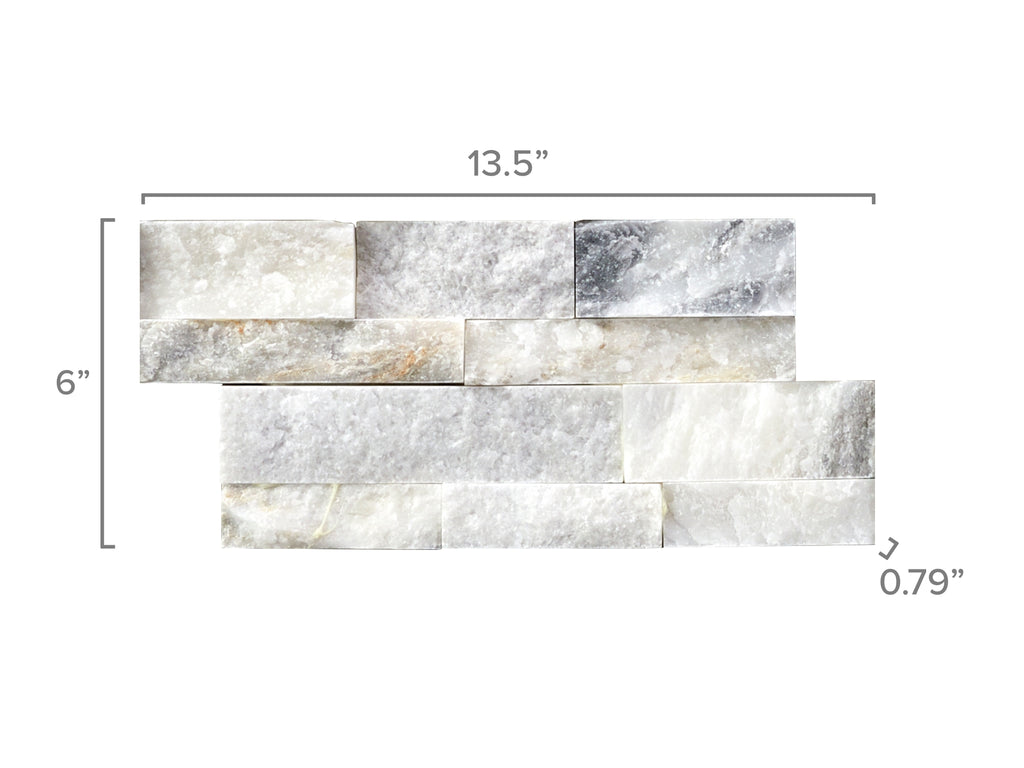 Natural Stacked Stone Panel (Pack of 6) - NewAge Products