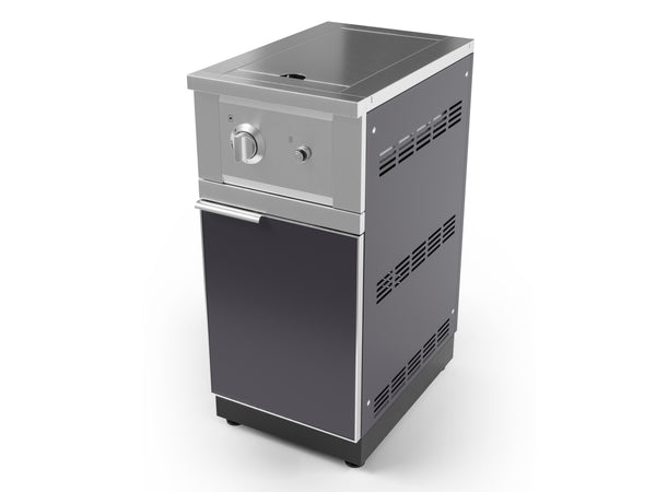 Outdoor Kitchen Aluminum Performance Side Burner with Cabinet - NewAge ...