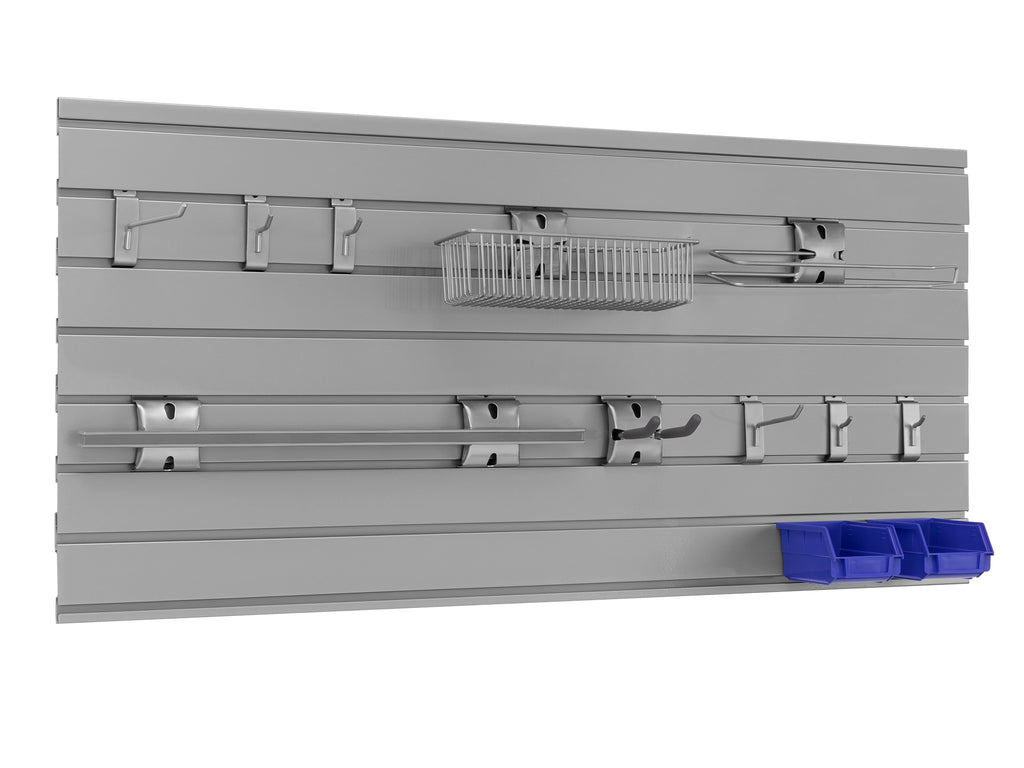 Steel Slatwall 12-Piece Accessory Kit - NewAge Products